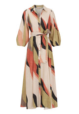 Freya Shirt Dress Print – Morrison