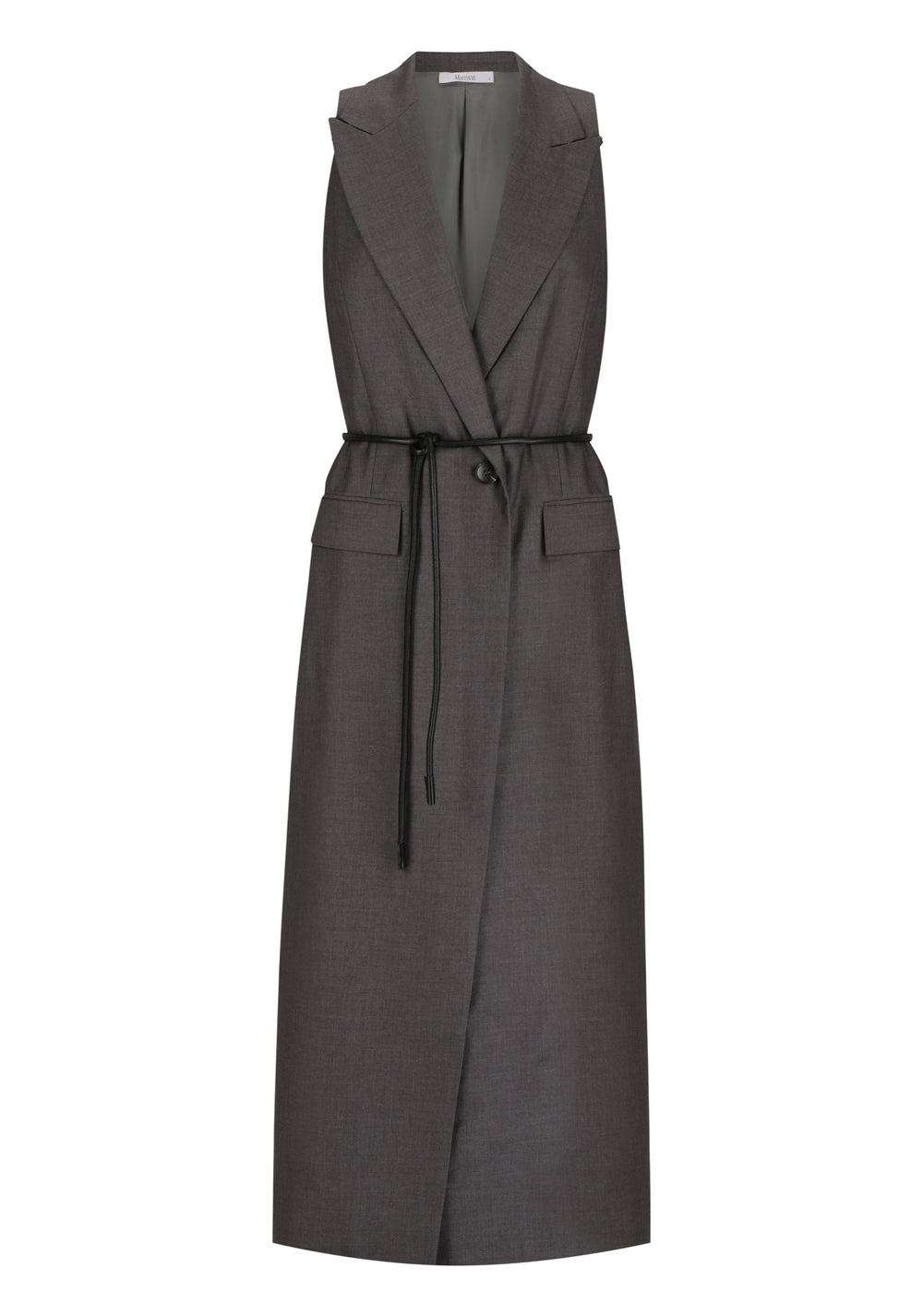Vale Vest Dress Charcoal – Morrison