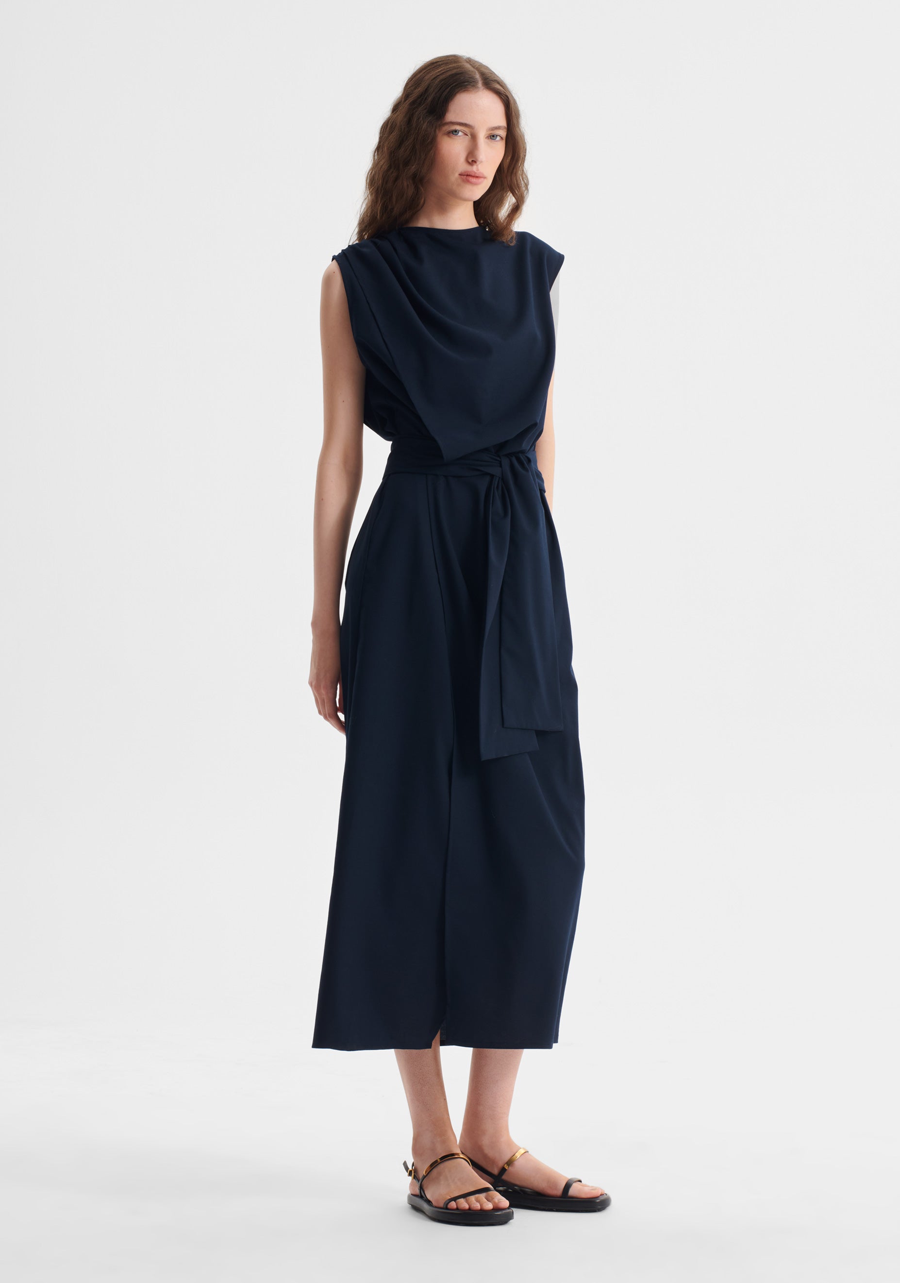 Mataya Dress_Navy – Morrison