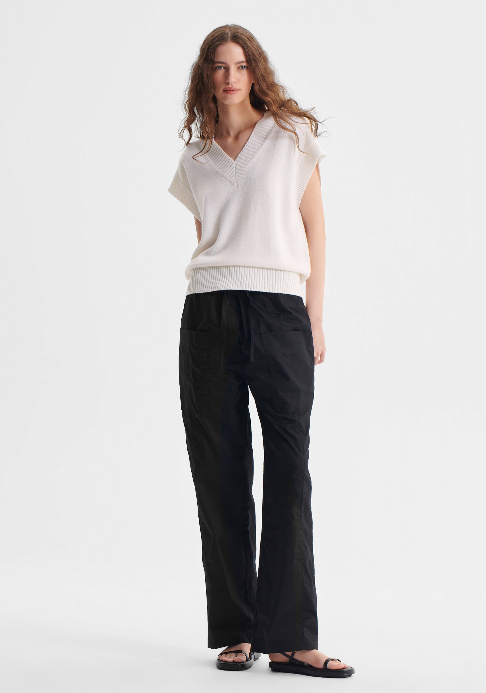 Winston Knit Vest_Snow – Morrison