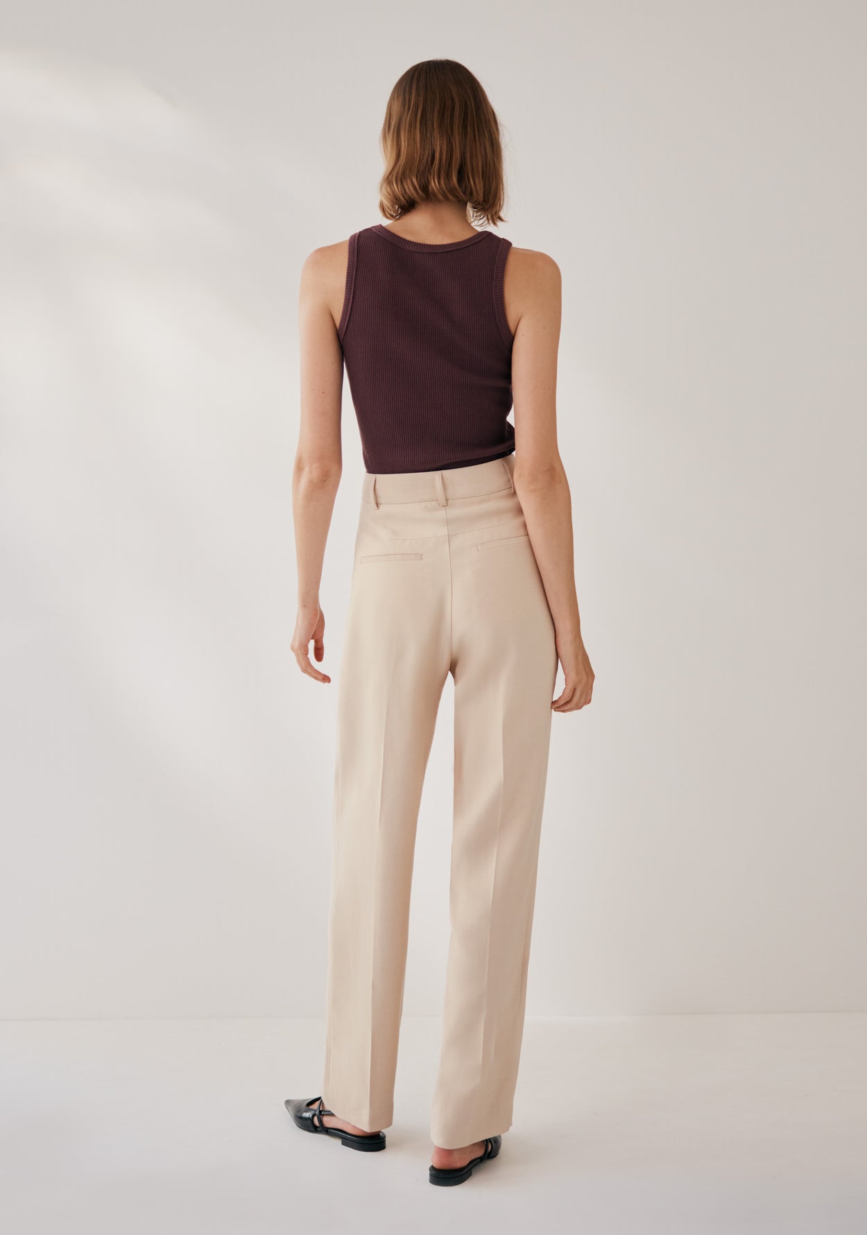 Simone Pant Almond – Morrison