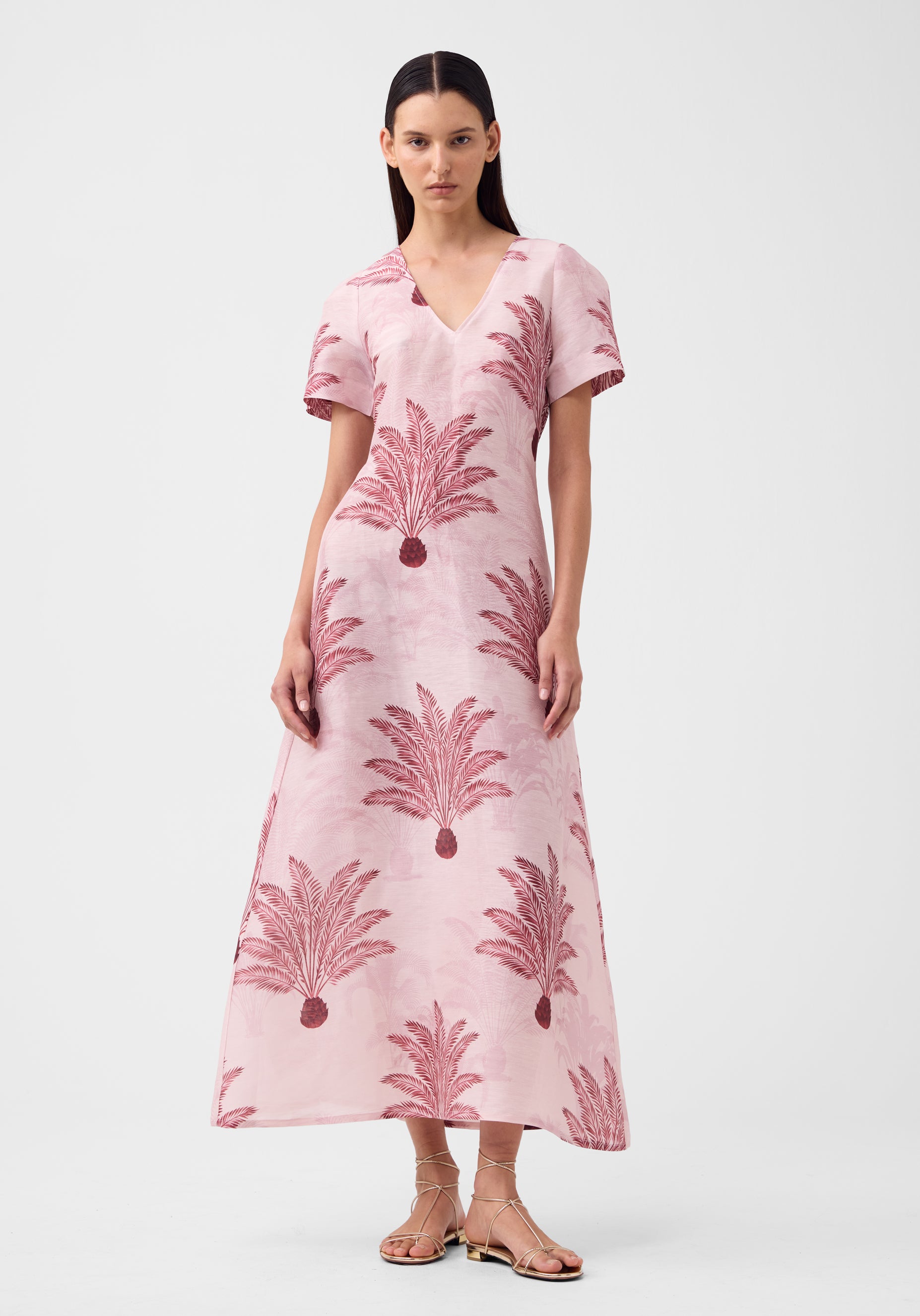 Alessandra Maxi Dress Blush – Morrison