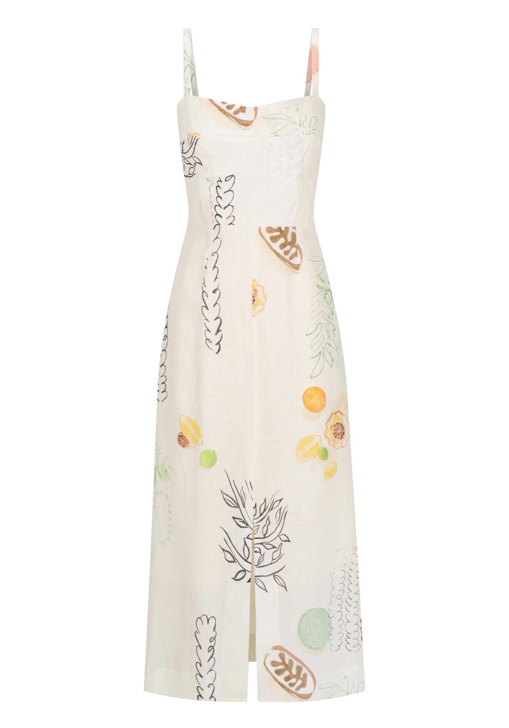 Maison Linen Dress Print – Morrison