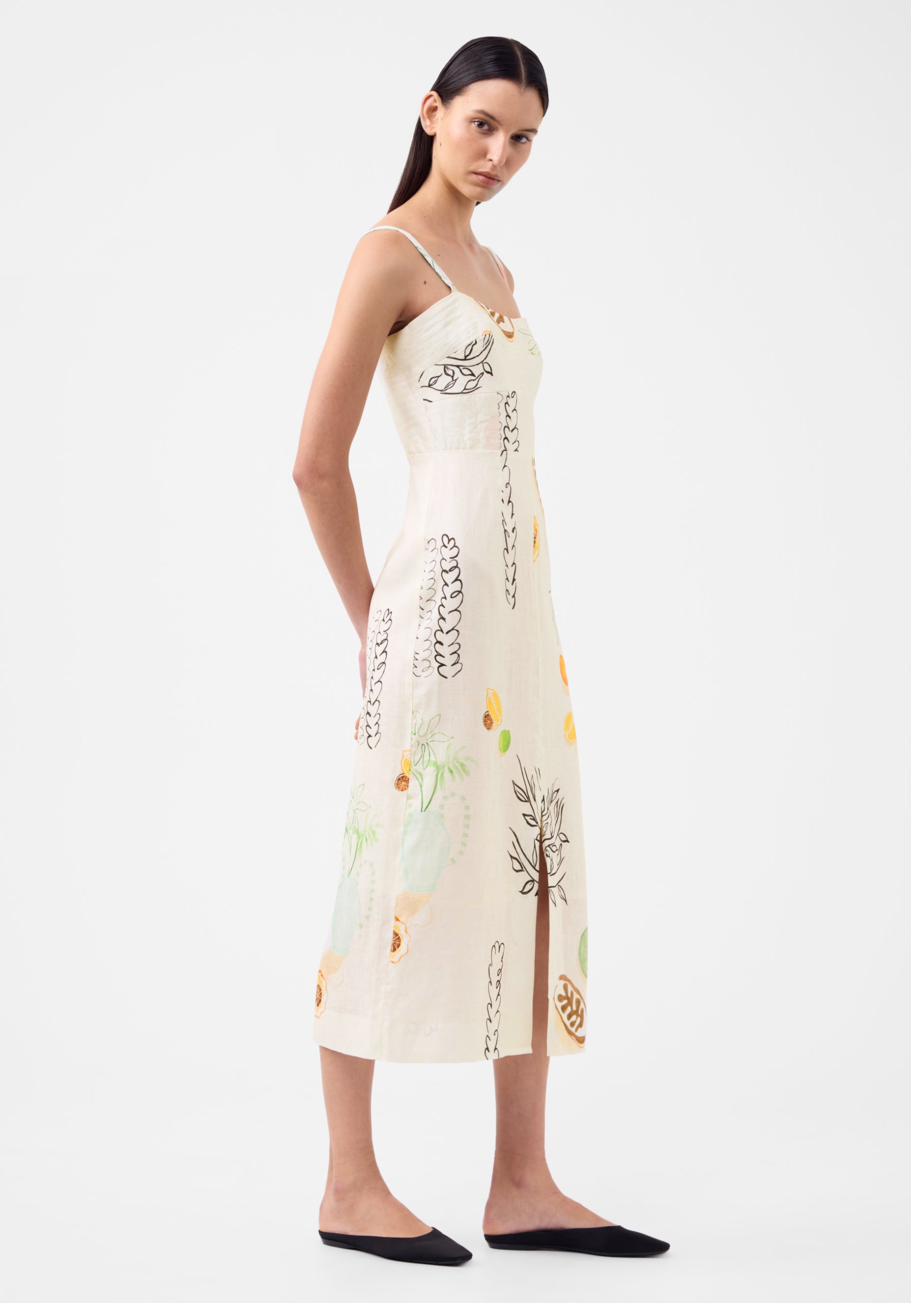 Maison Linen Dress Print – Morrison
