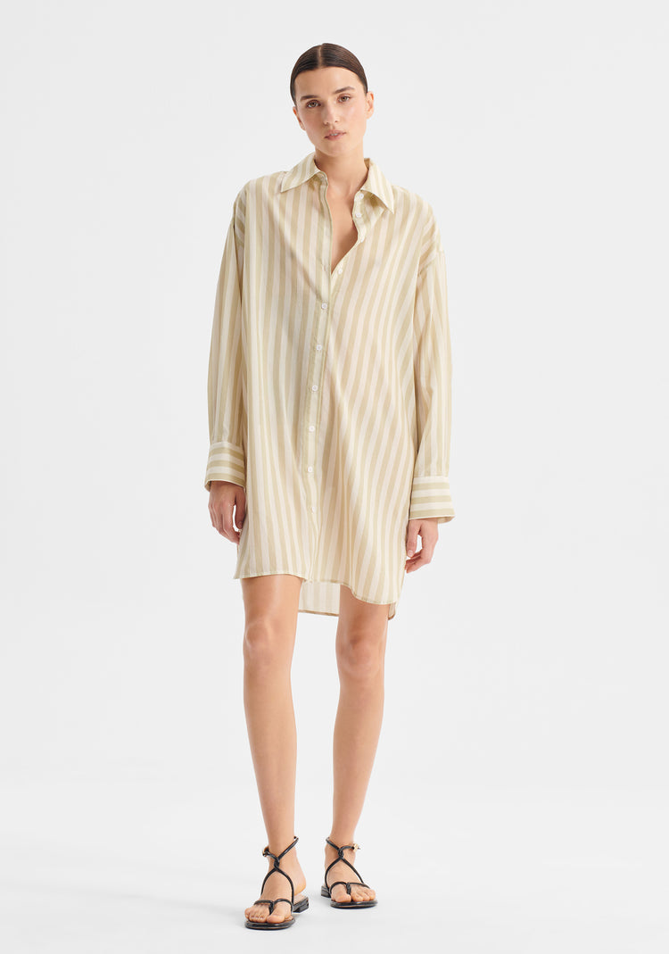 Cybil Shirt Dress Stripe – Morrison
