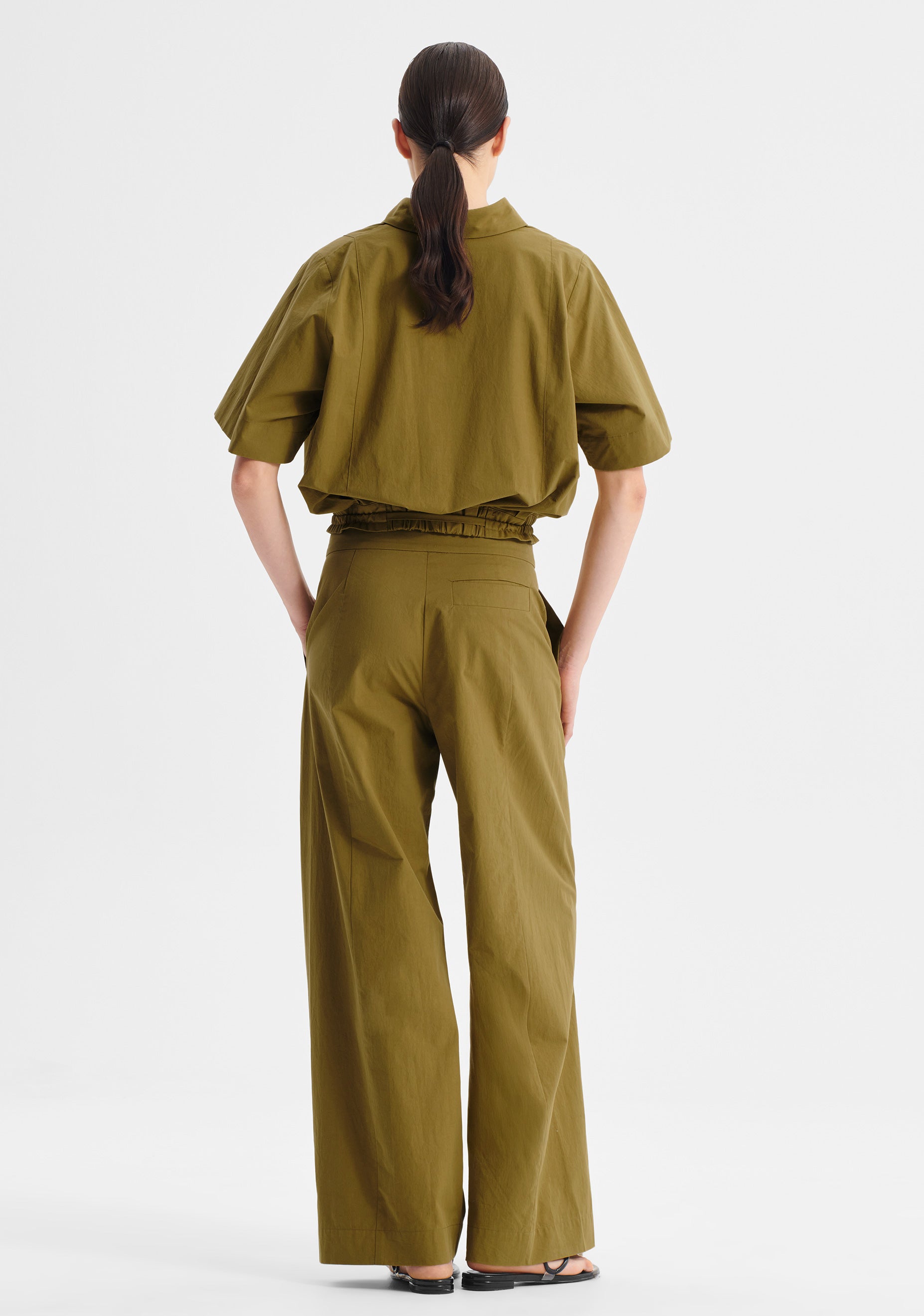 Ingrid Shirt Olive – Morrison