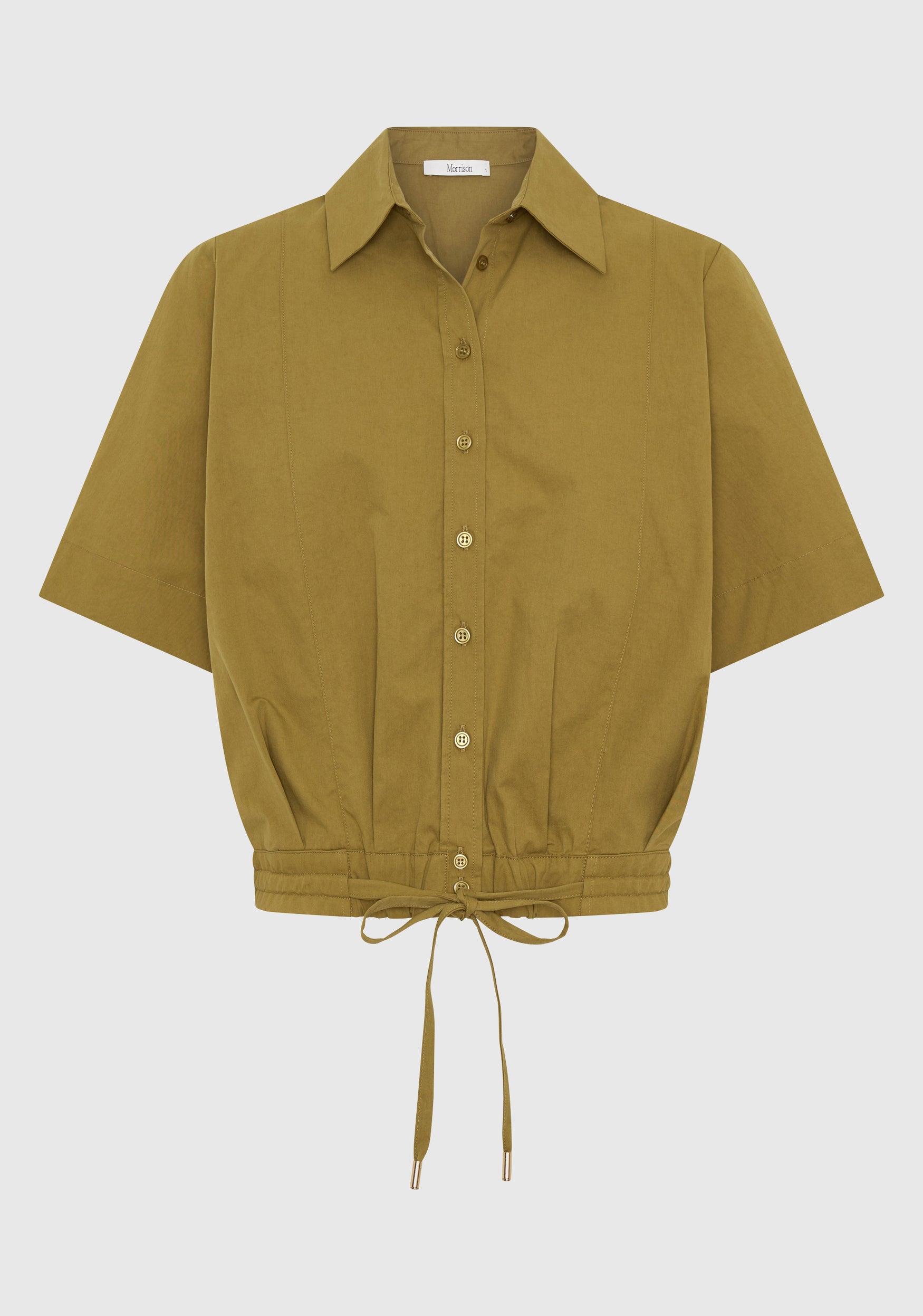 Ingrid Shirt Olive – Morrison